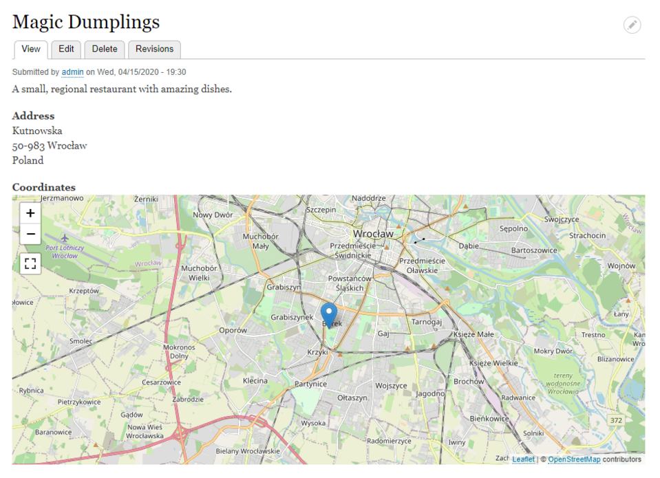 Maps In Drupal - A Complete Guide | Droptica